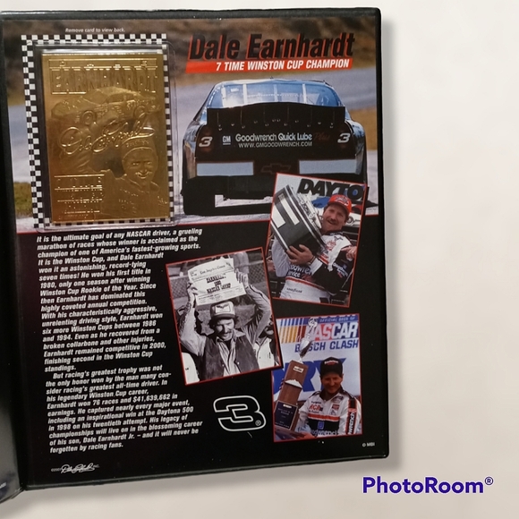 Dale Earnhardt | Other | Dale Earnhardt Career And Championship 23kt ...